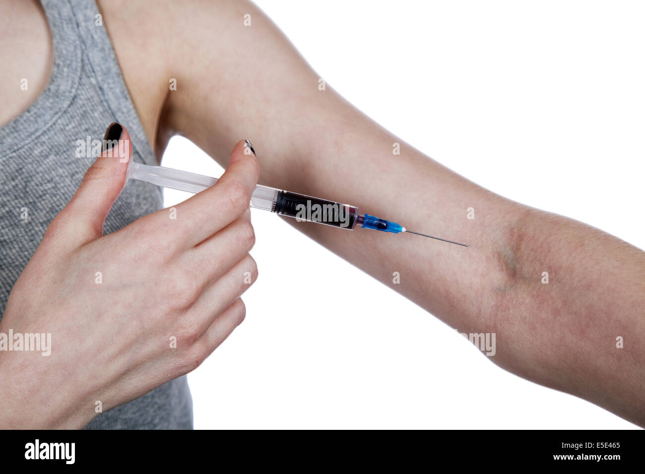 Hand pressure syringe hi-res stock photography and images - Alamy