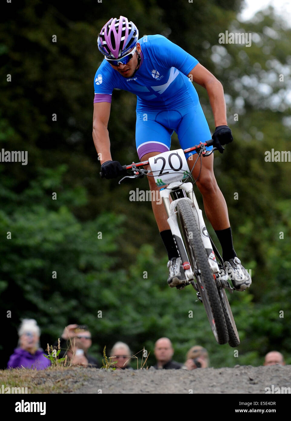 KENTA GALLAGHER SCOTLAND CATHKIN BRAES GLASGOW SCOTLAND 29 July 2014 ...