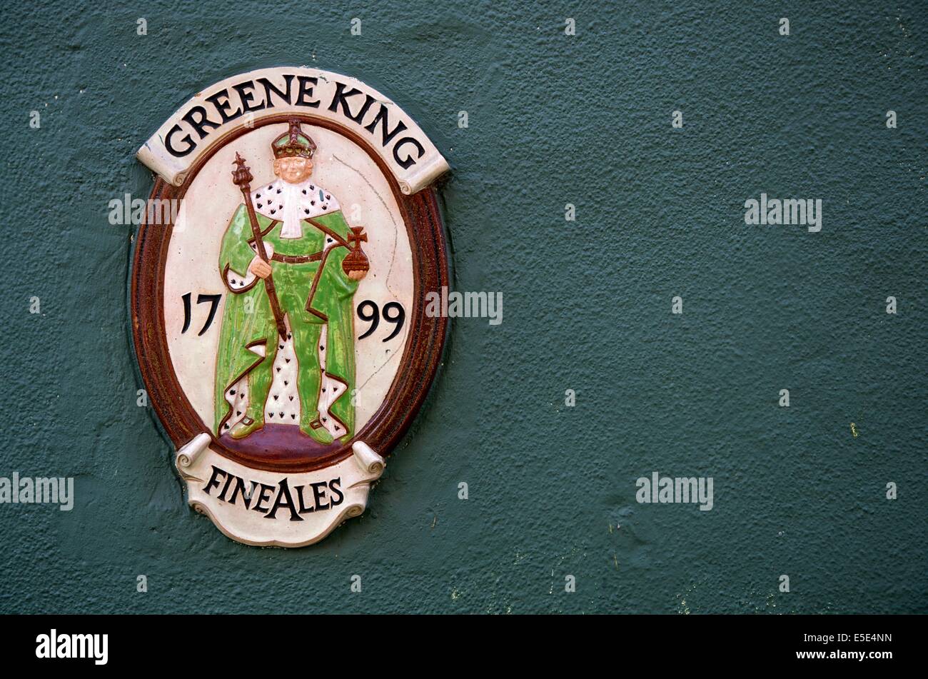 Greene King Sign High Resolution Stock Photography and Images - Alamy