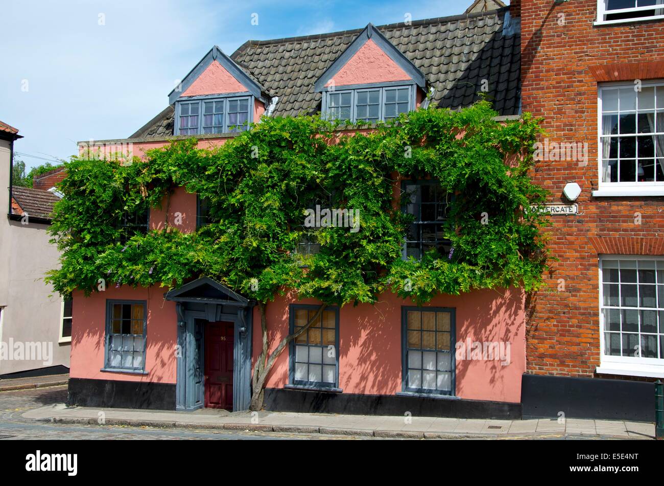 Pottergate in Norwich, Norfolk, England, UK Stock Photo - Alamy