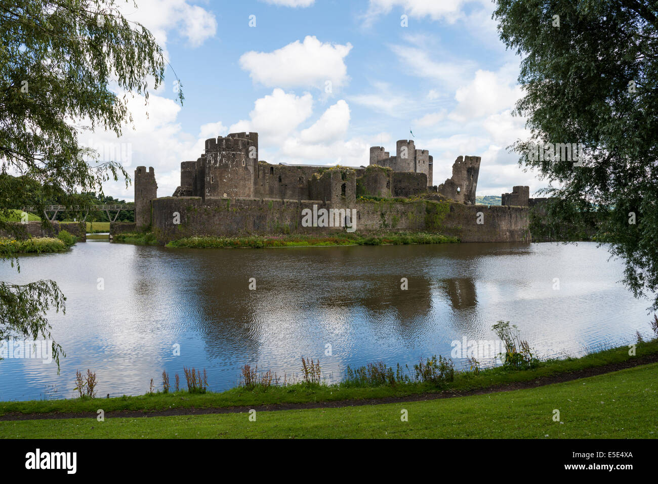 Caerphilly Castle South Wales High Resolution Stock Photography and ...