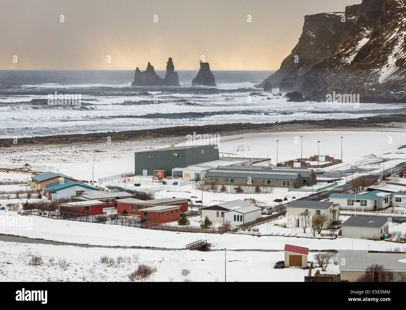Vik Iceland Winter Stock Photos & Vik Iceland Winter Stock Images - Alamy