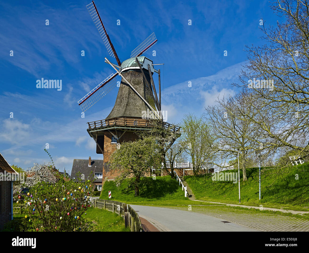 Aurora mill in Borstel, Jork, Germany Stock Photo - Alamy
