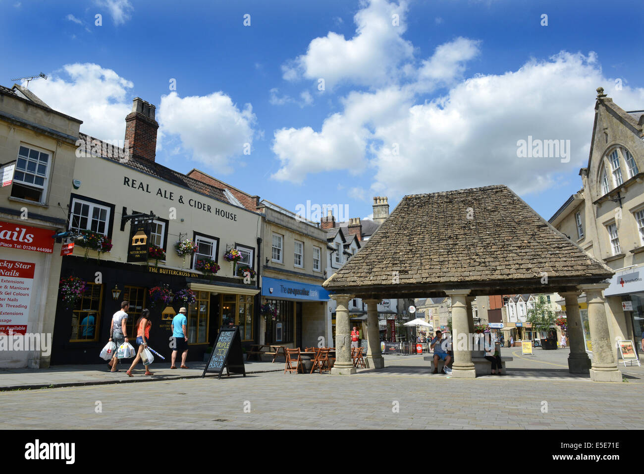 Chippenham Buttercross in Wiltshire, England Uk Stock Photo - Alamy