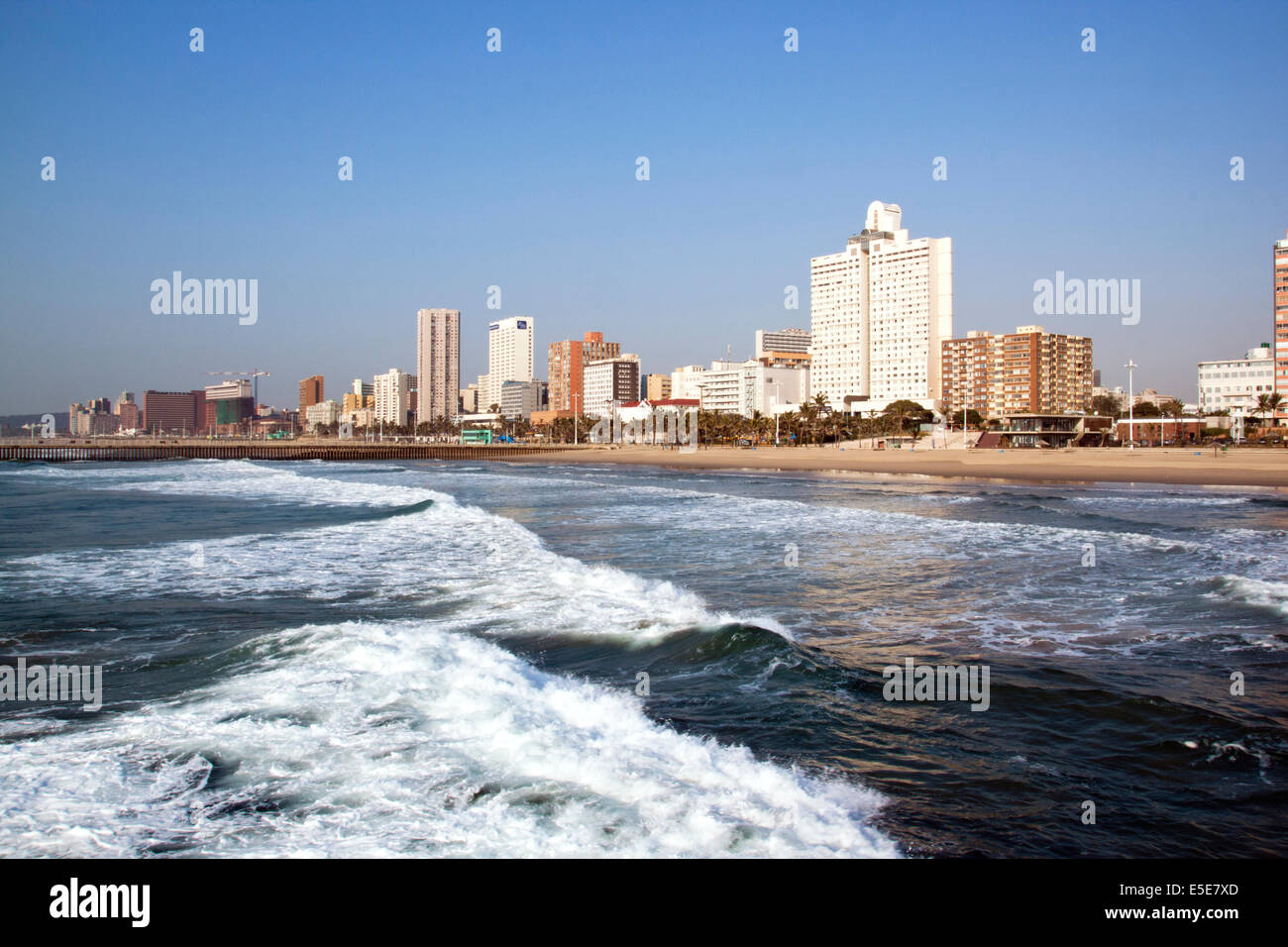 View of durban beach front hi-res stock photography and images - Alamy