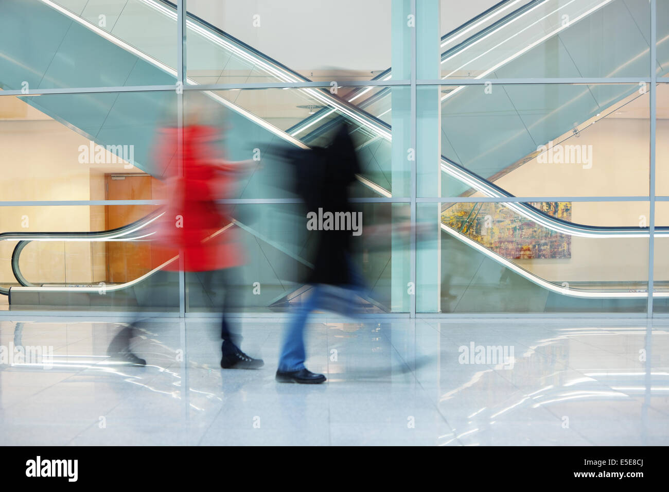motion blurred image of young people Stock Photo - Alamy
