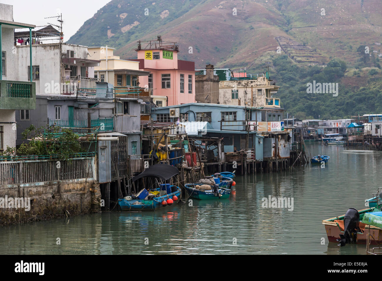 Tai O, Lantau Island, Hong Kong one of the old fishing villages in Hong ...