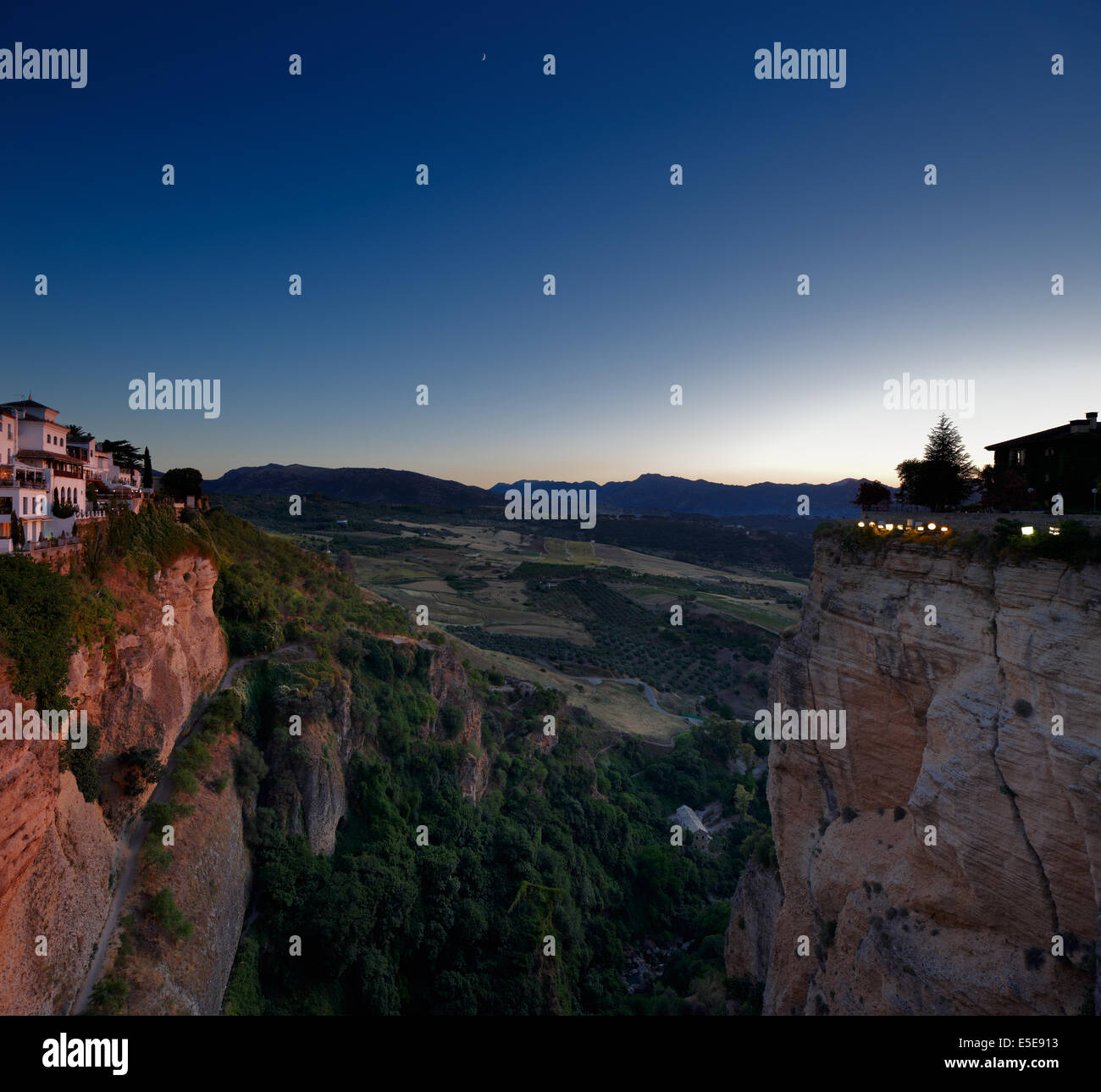 Ronda panoramic view city hi-res stock photography and images - Alamy