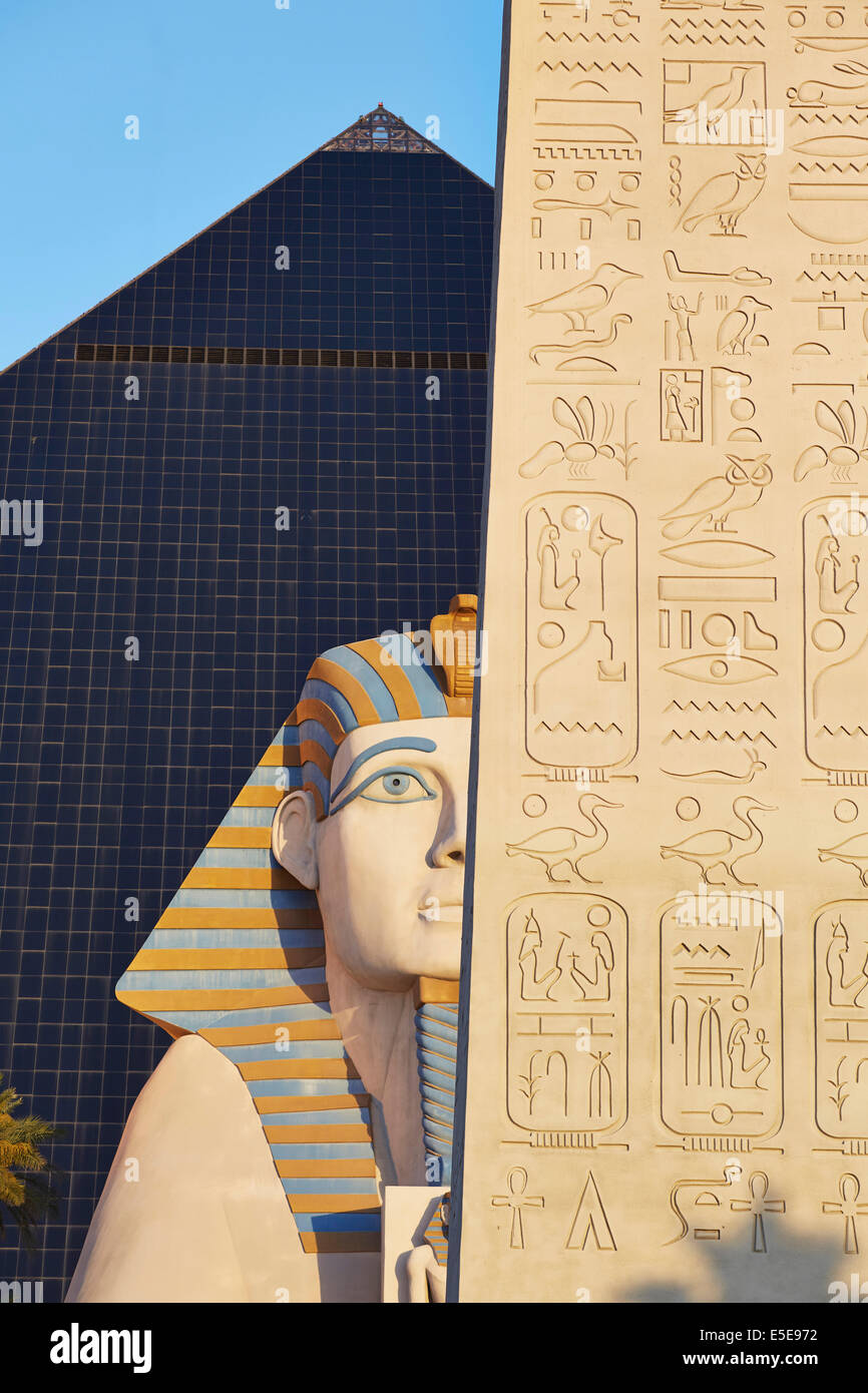 Pyramid Shaped Vegas Hotel