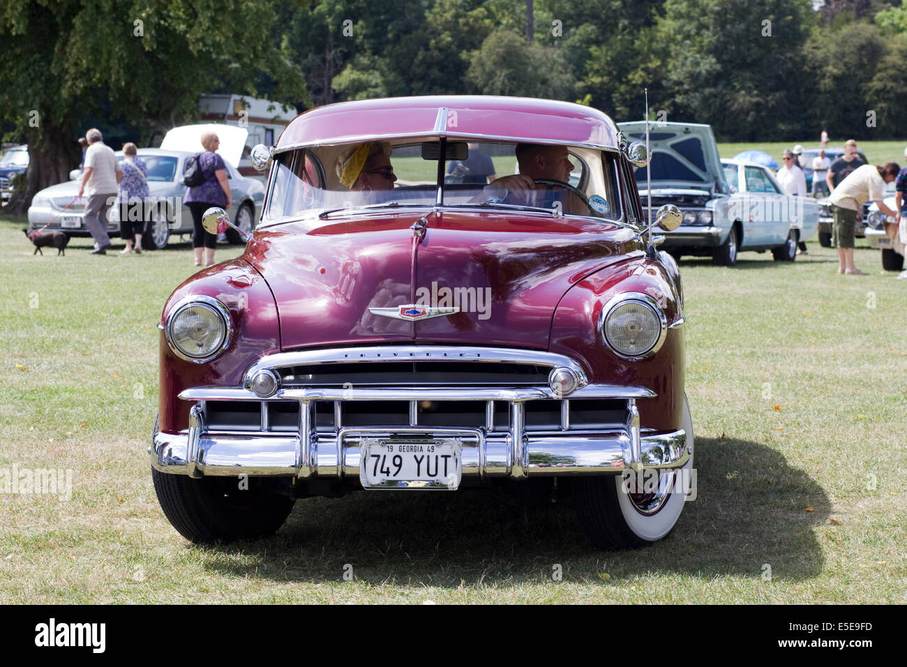 Close up of the All American Classic Chevrolet Stock Photo - Alamy