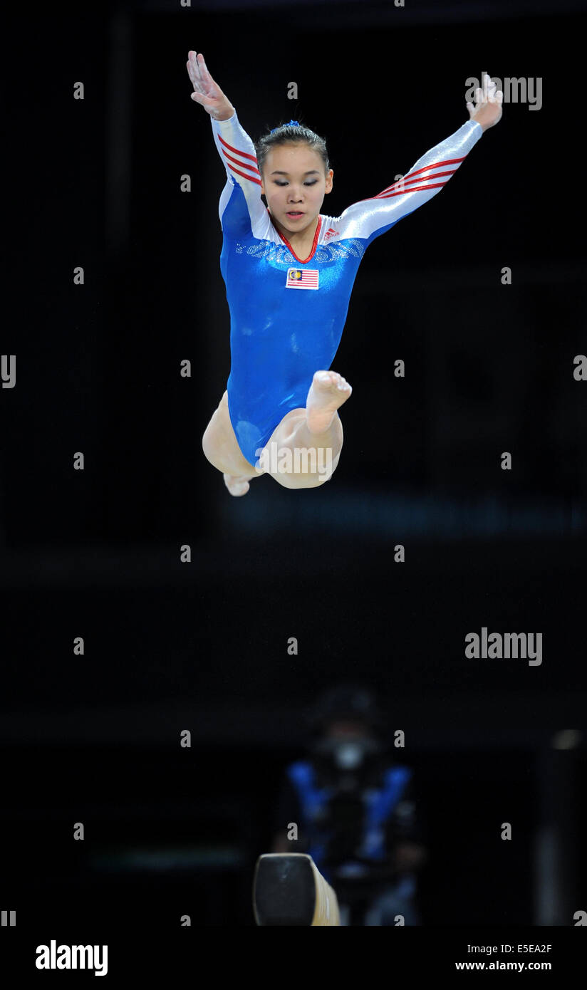 ANG TRACIE MALAYSIA THE SSE HYDRO GLASGOW SCOTLAND 29 July 2014 Stock ...