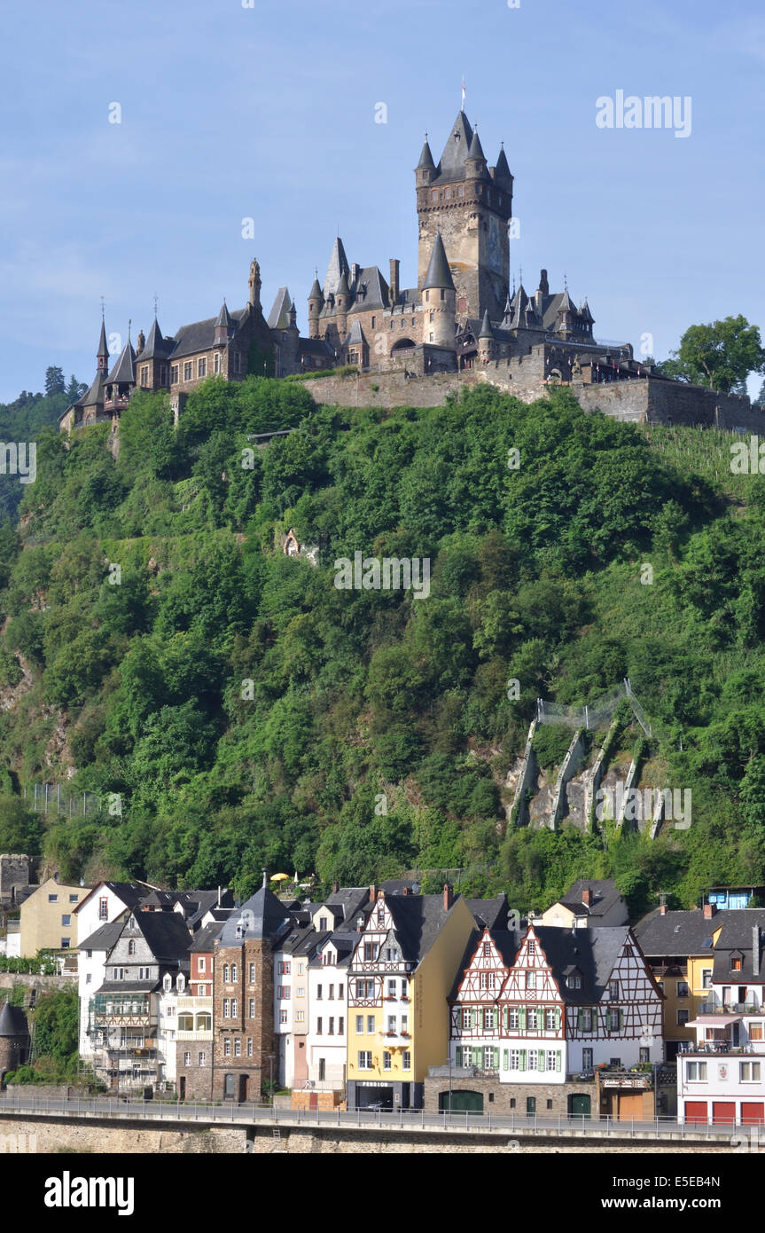 The moselle river castle hi-res stock photography and images - Alamy