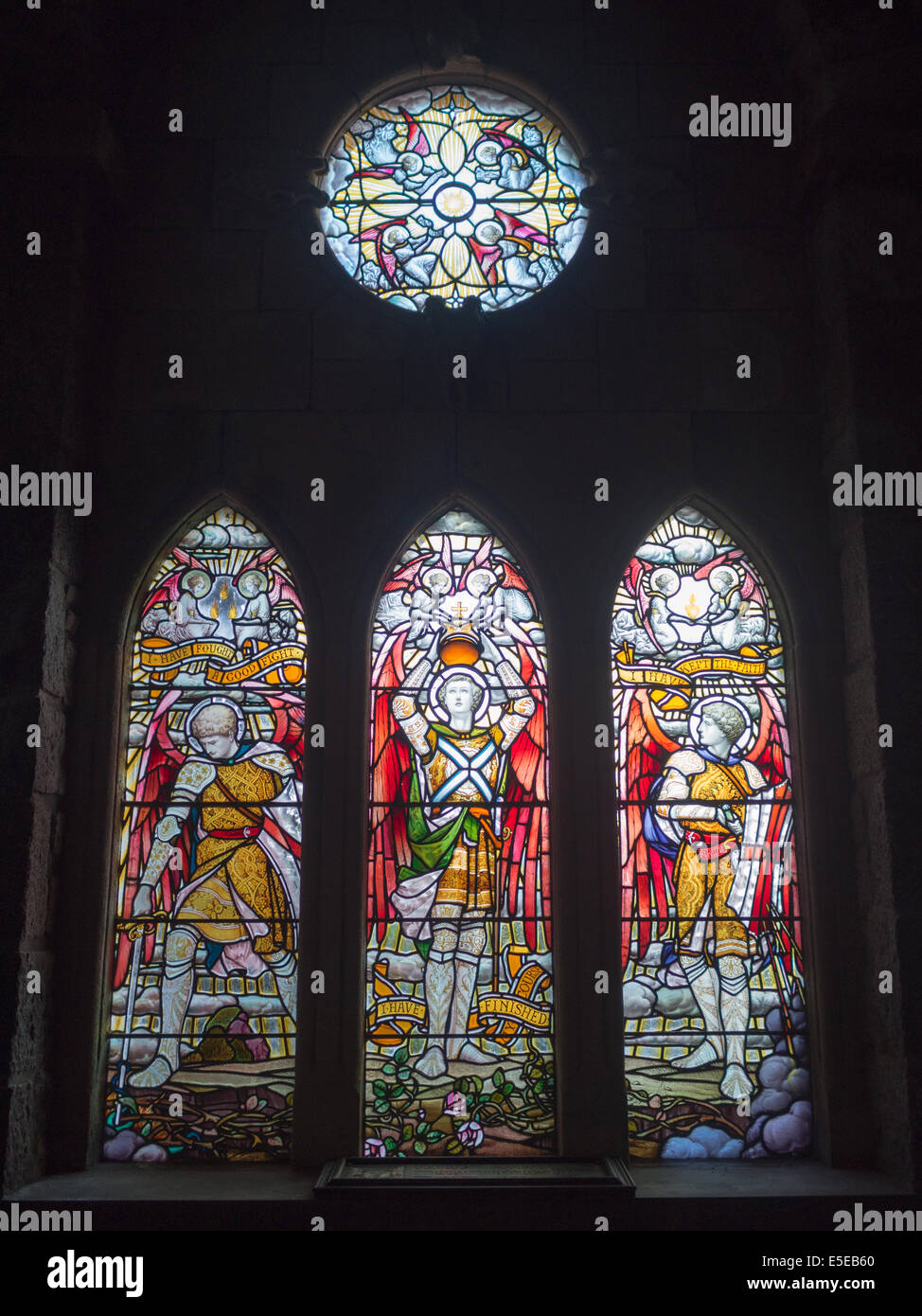 Stained glass windows Stock Photo - Alamy