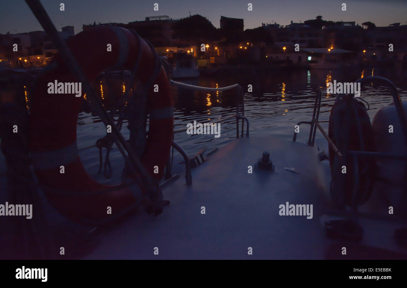 Excursion boat leaving port hi-res stock photography and images - Alamy