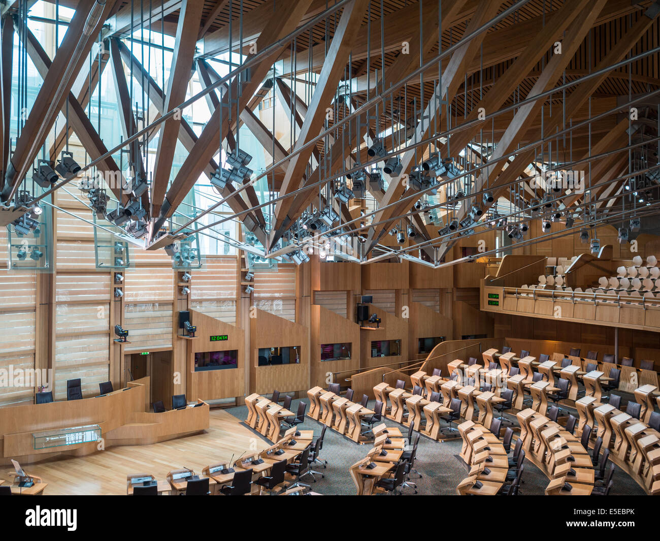Scottish parliament building interior hi-res stock photography and images - Alamy