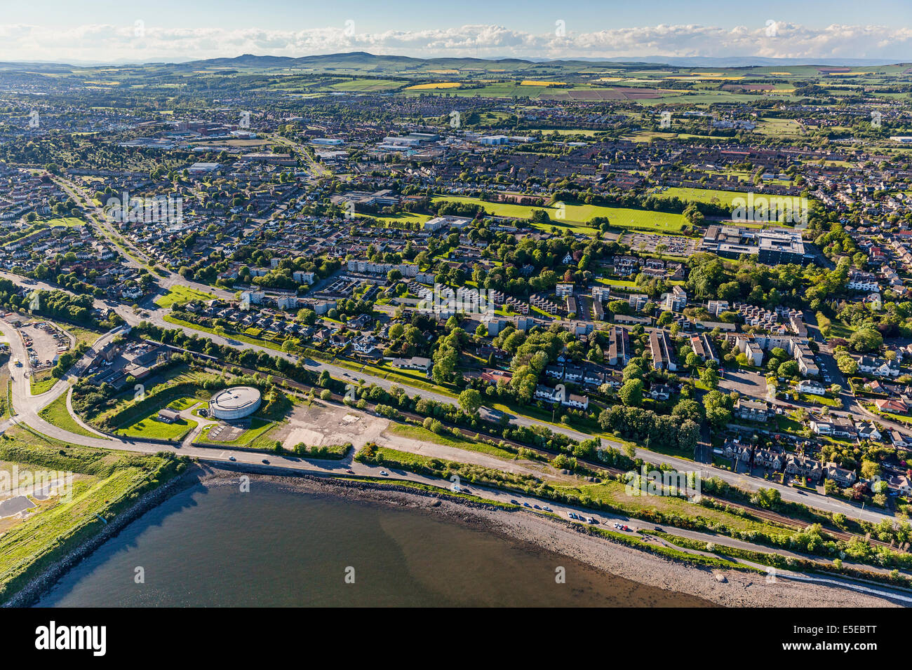 Aerial view over dundee dundee hi-res stock photography and images - Alamy