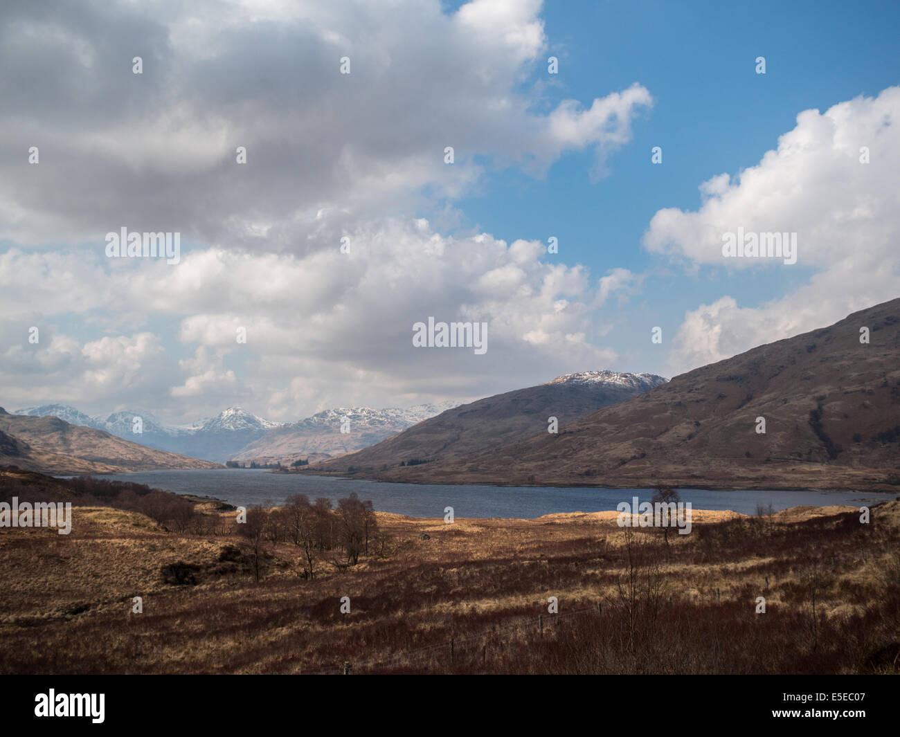 Loch Arklet landscape Stock Photo - Alamy