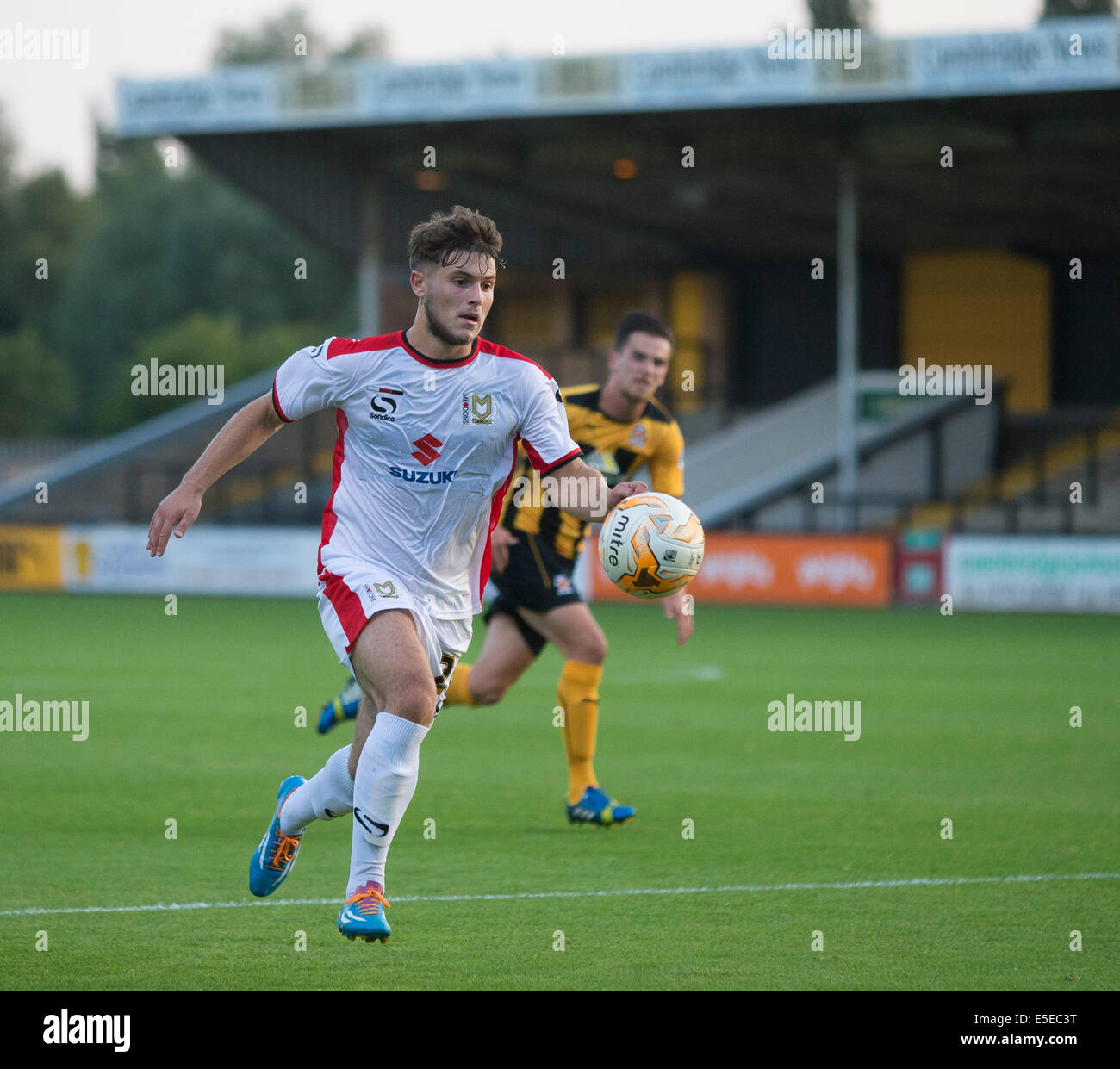 Cambridge, UK. 29th July, 2014. Pre Season Friendly. Cambridge United ...