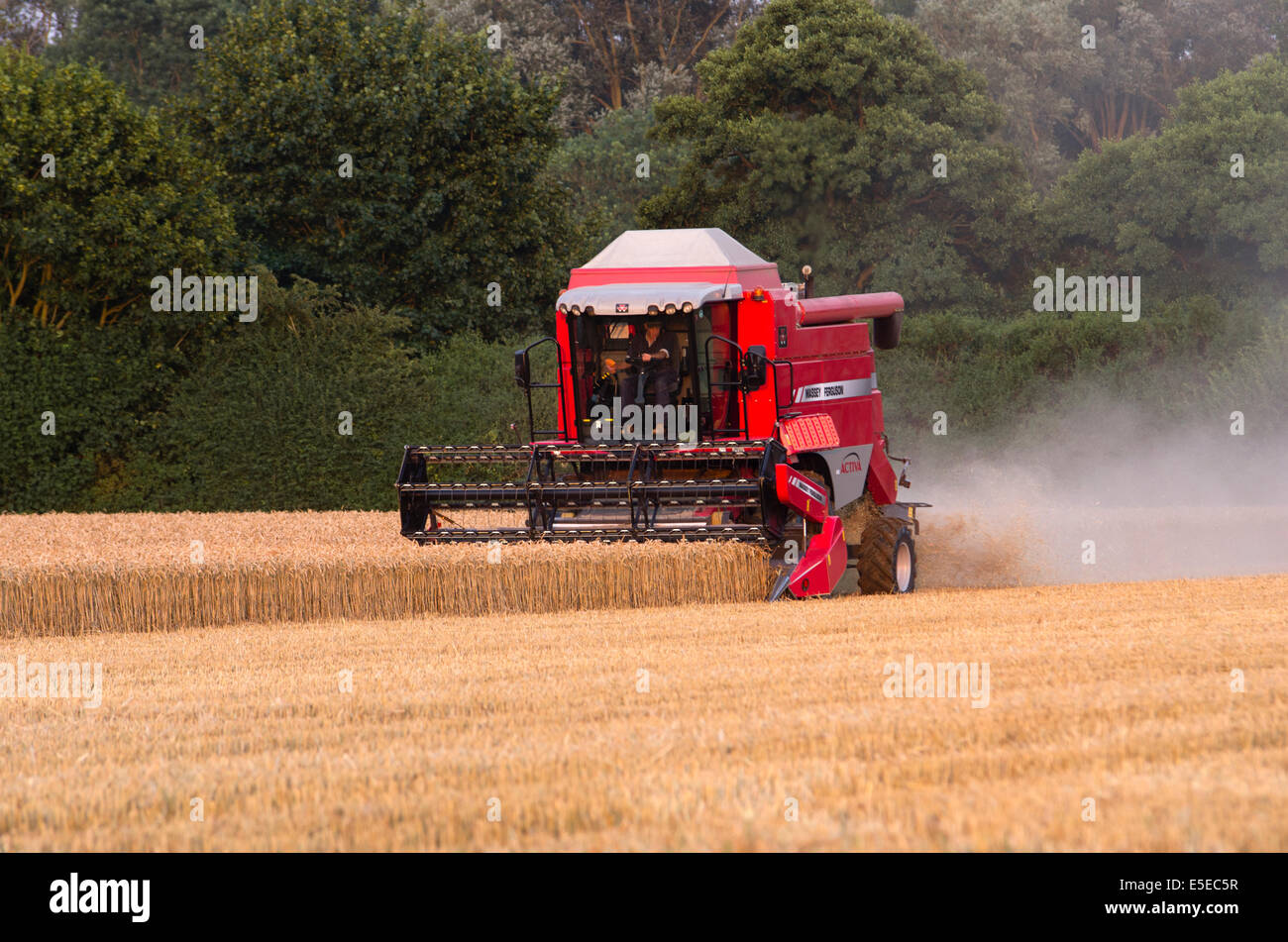 Early combine harvester hi-res stock photography and images - Alamy