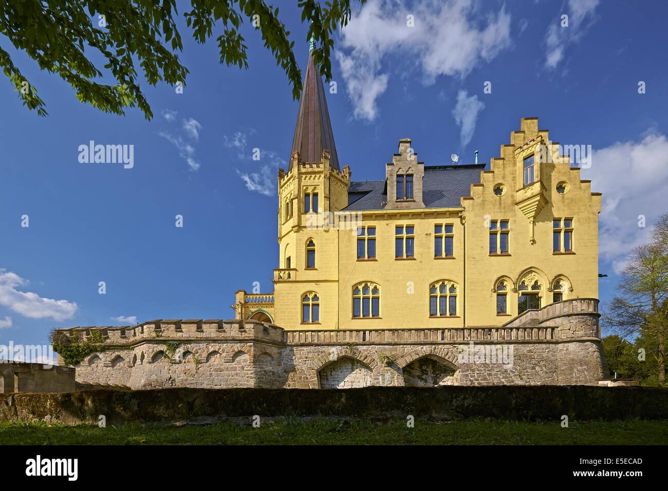 Rothestein Castle at Bad Sooden-Allendorf, Hesse, Germany Stock Photo ...