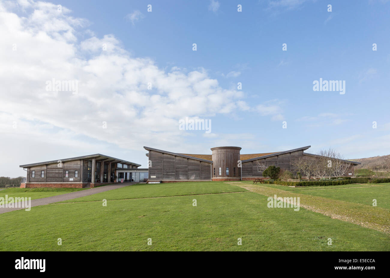 Unusual architectural design for the Brading Roman Villa Museum, Isle ...