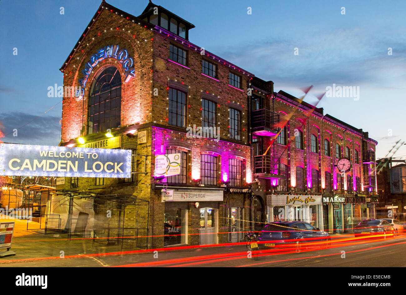 Camden market landscape hi-res stock photography and images - Alamy