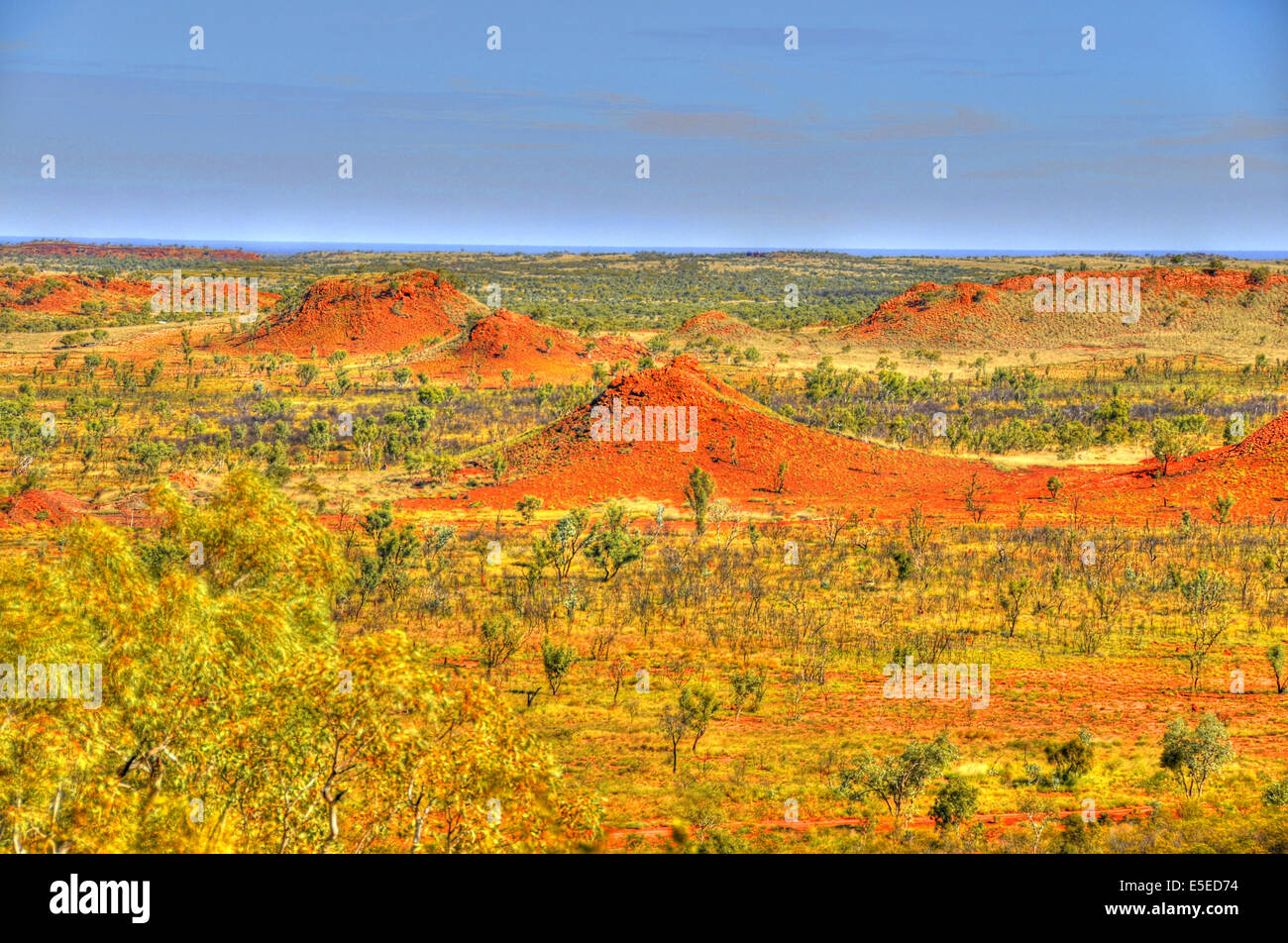 The Red Centre of Australia Stock Photo - Alamy
