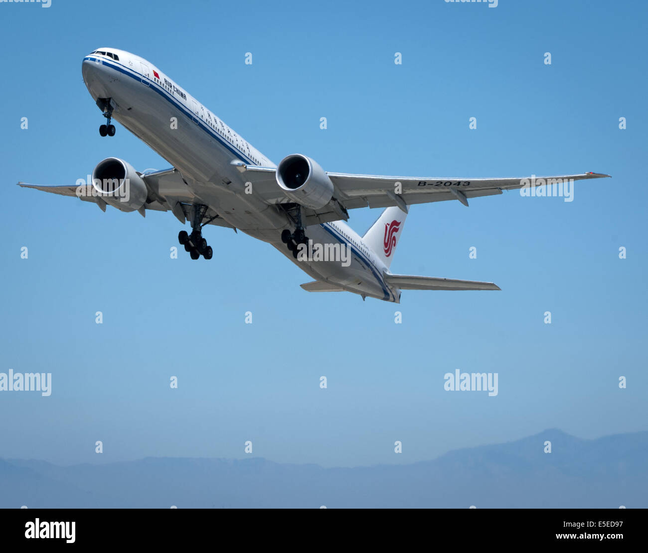 Los Angeles California USA 23rd July 2014 An Air China Boeing 777 Los Angeles California USA 23rd July 2014 An Air China Boeing 777