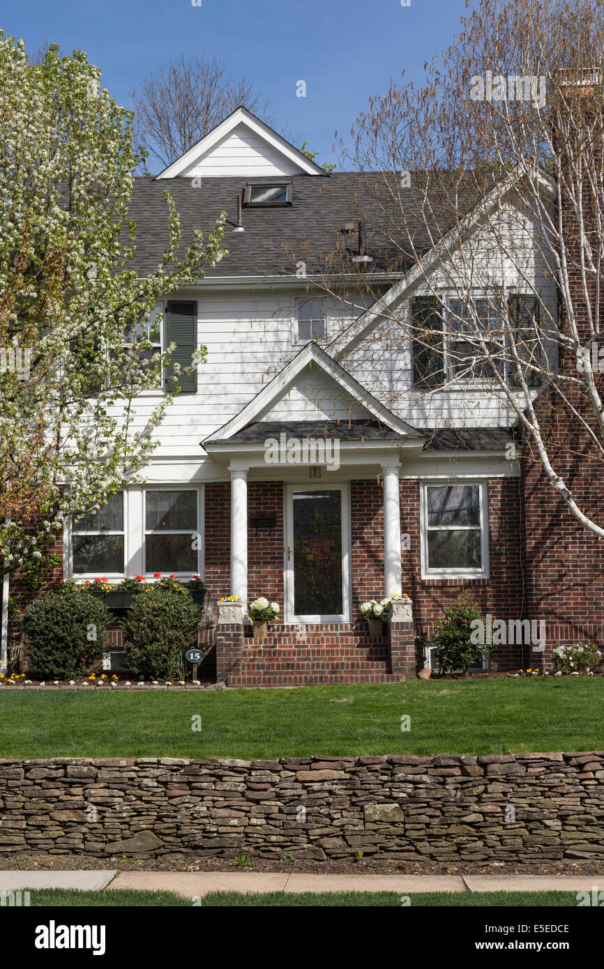 Suburban House, USA Stock Photo - Alamy