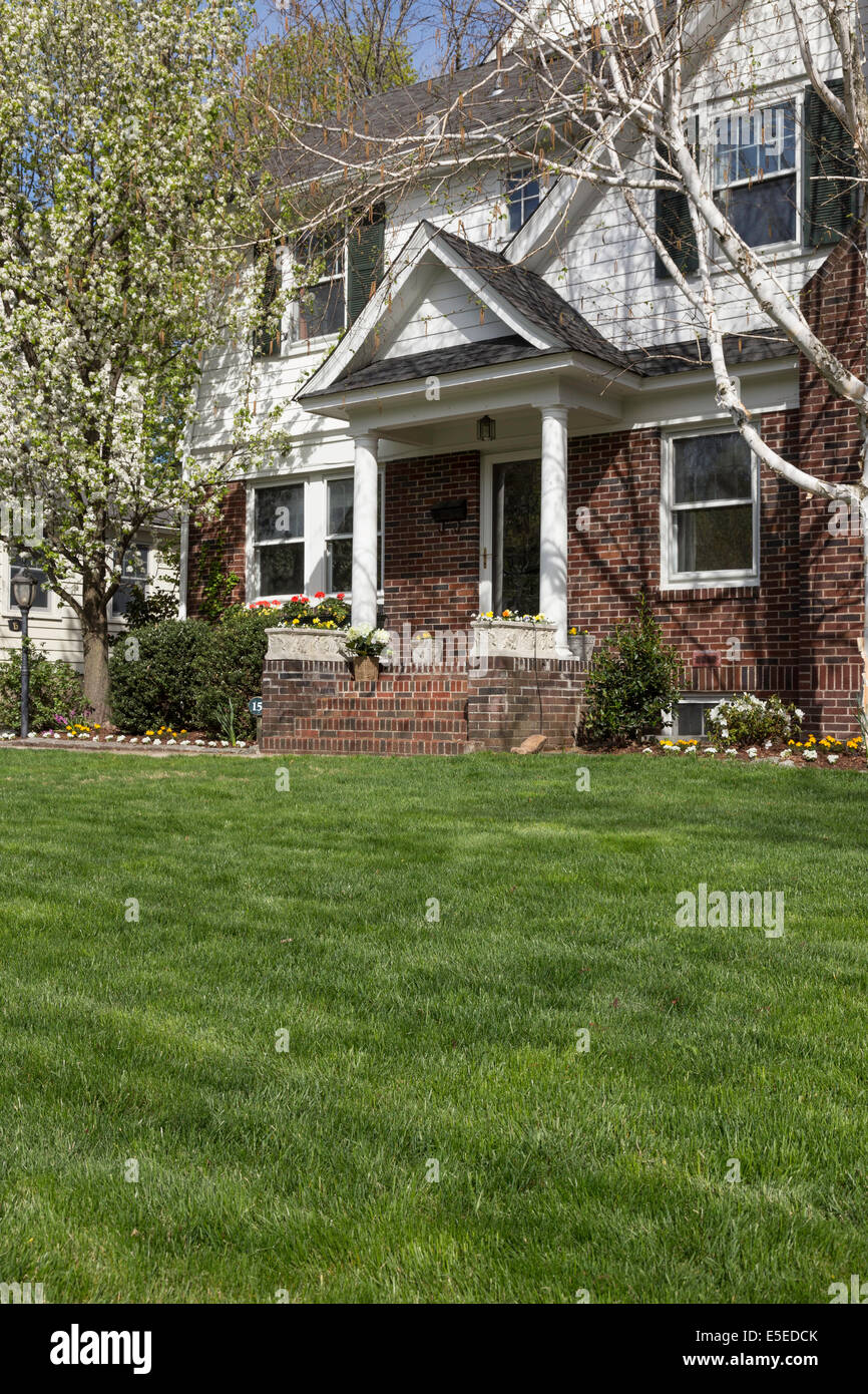 Suburban House, USA Stock Photo - Alamy