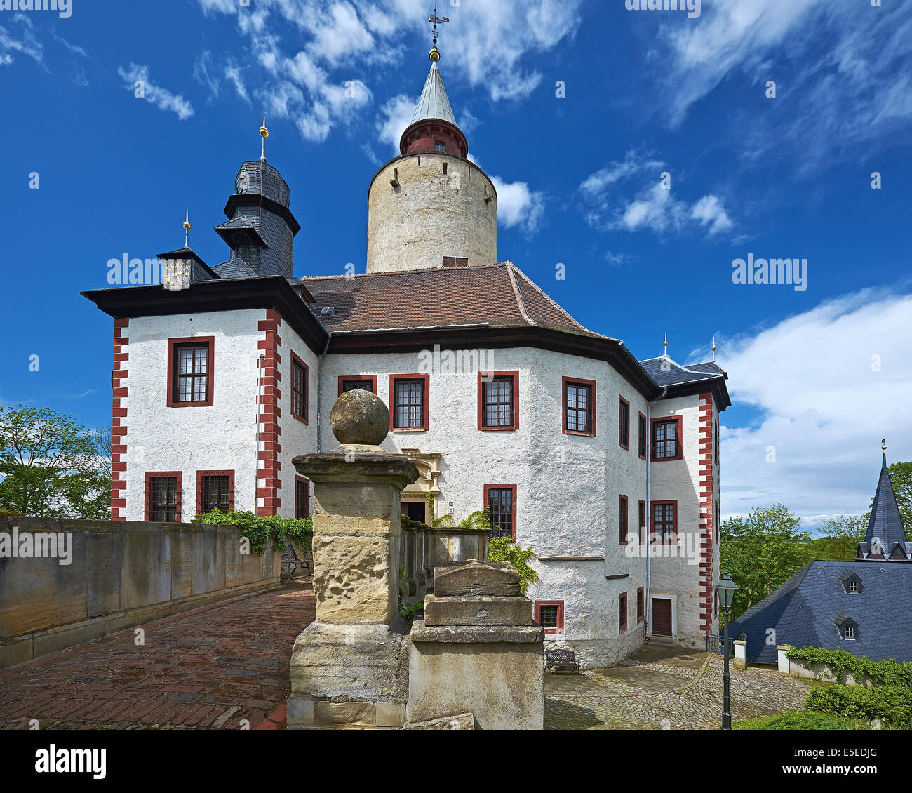 Castle Posterstein Thuringia, Germany Stock Photo - Alamy