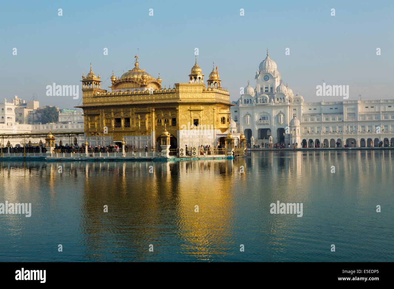 The Golden Temple Sikh shrine, Amritsar, Punjab, India Stock Photo - Alamy
