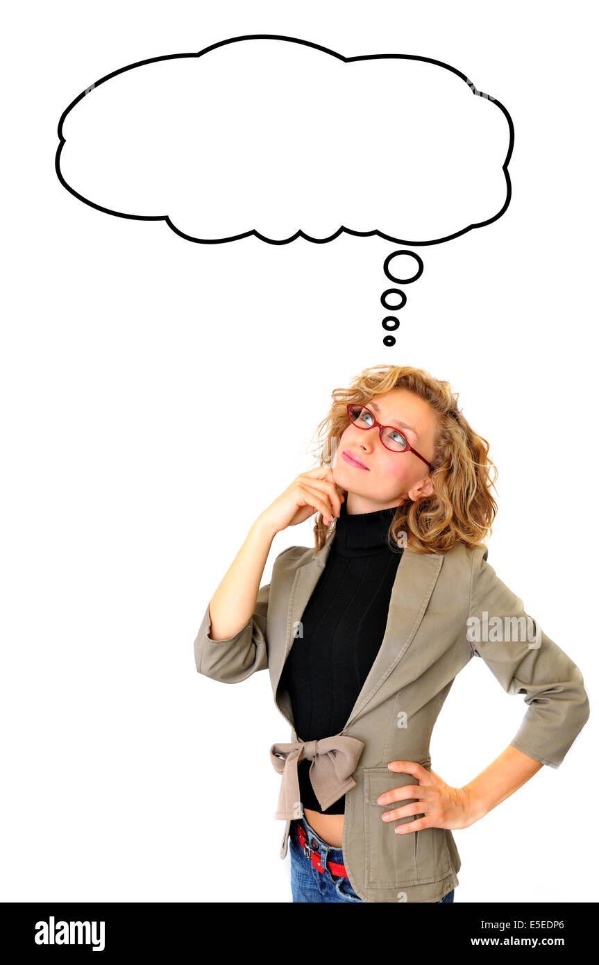 Blank thought hi-res stock photography and images - Alamy