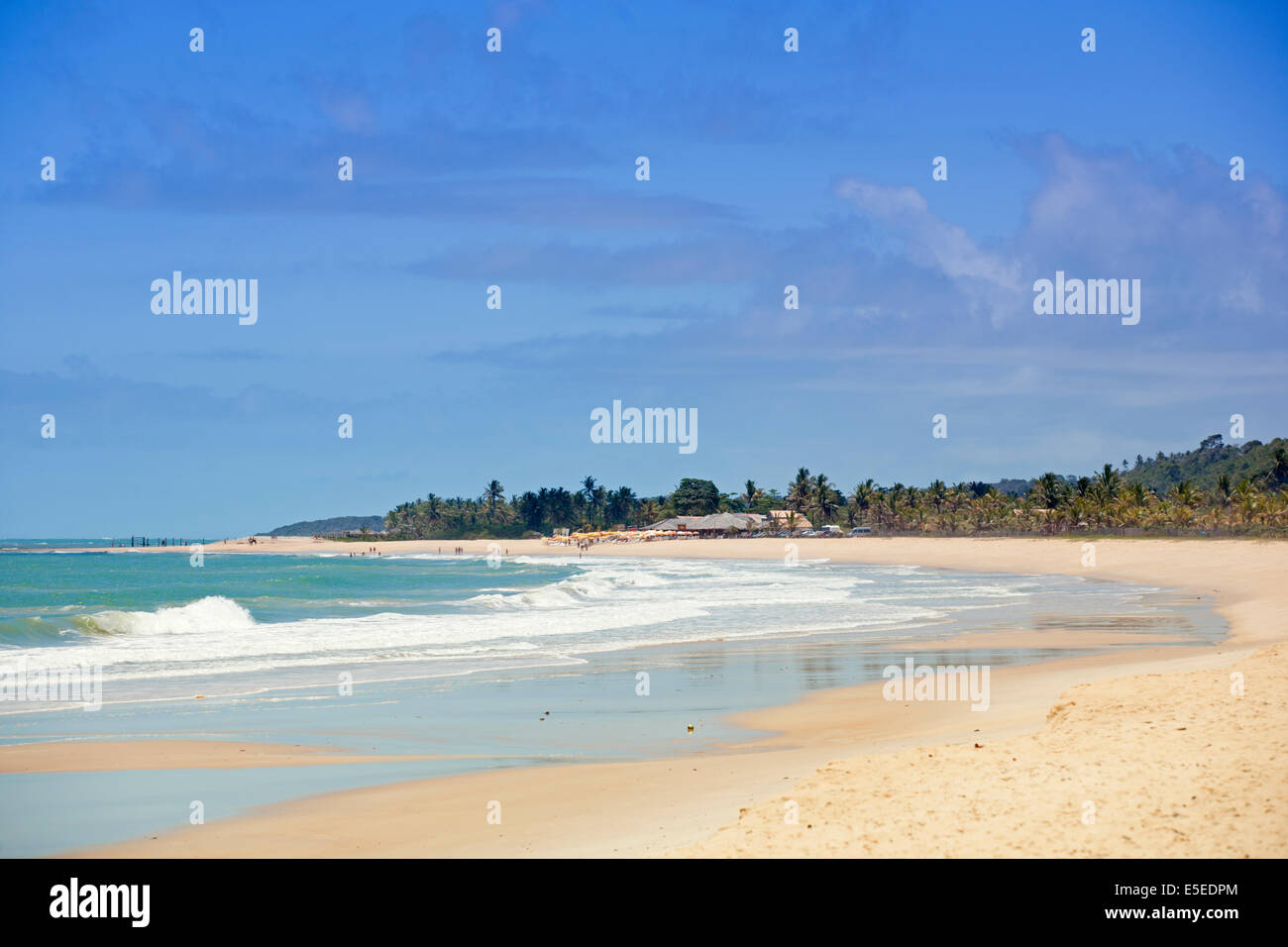 An empty beach in Trancoso, Bahia, Brazil Stock Photo - Alamy