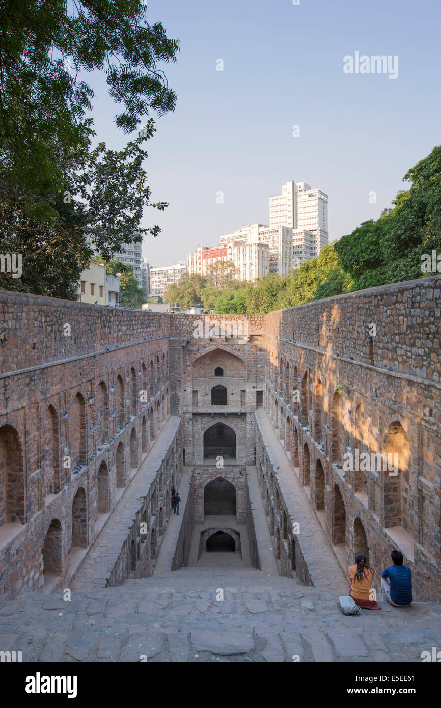 Indian step well hi-res stock photography and images - Alamy