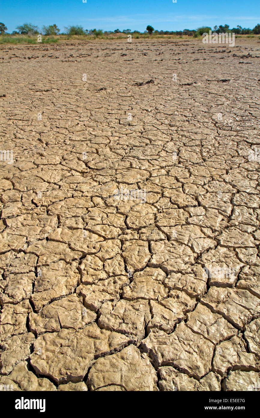 Droughted ground in western Queensland Stock Photo - Alamy