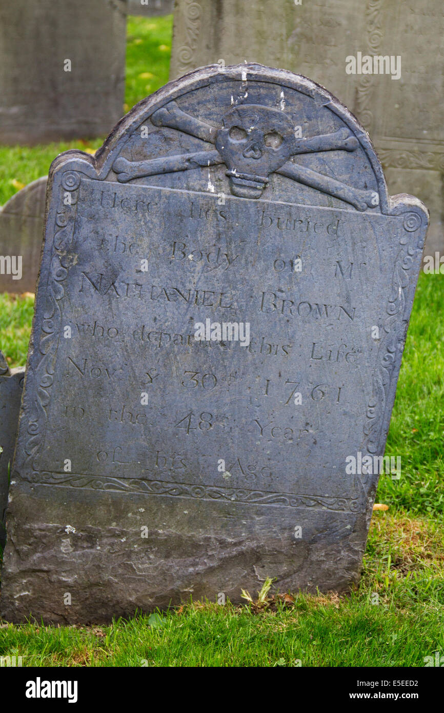 Copp's hill boston hi-res stock photography and images - Alamy