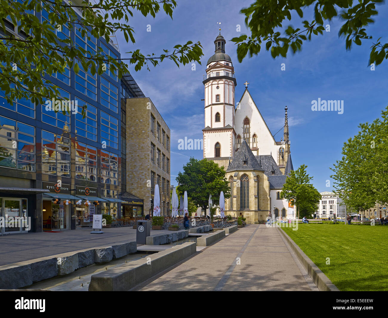 St. Thomas Church in Leipzig, Germany Stock Photo - Alamy