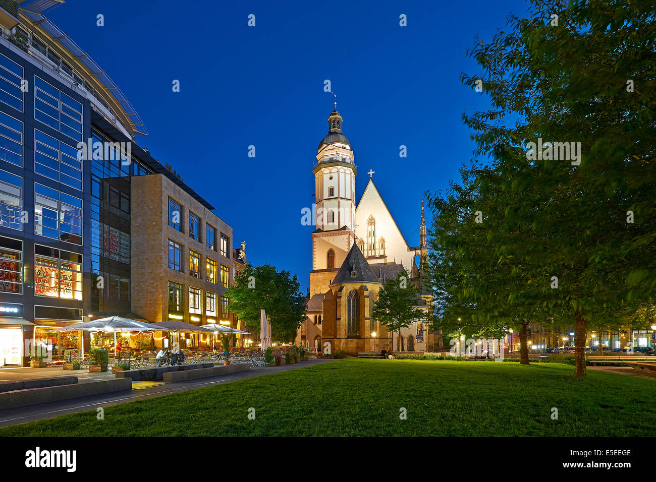 St. Thomas Church in Leipzig, Germany Stock Photo - Alamy