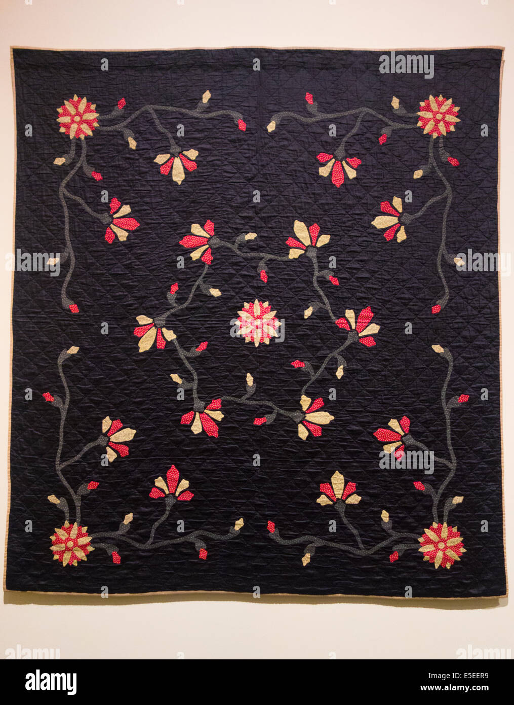 Museum of Fine Arts Boston MA quilt show Stock Photo - Alamy