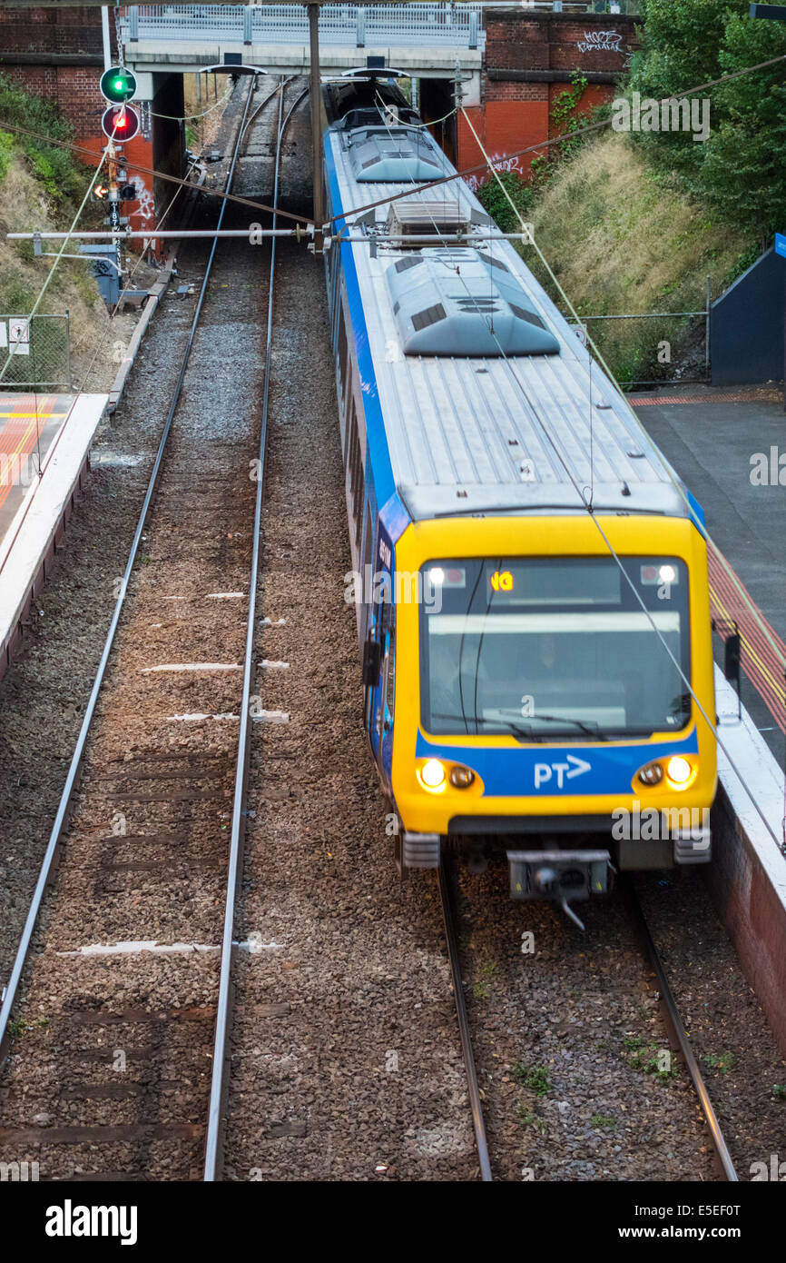 Metro Train Australia High Resolution Stock Photography and Images - Alamy