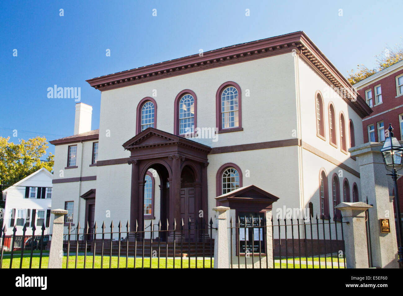 Touro Synagogue, oldest standing synagogue in the United States from ...