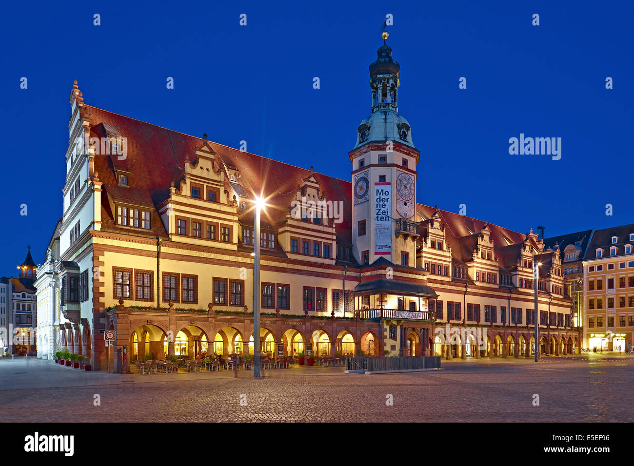 Old Town Hall in Leipzig, Germany Stock Photo - Alamy