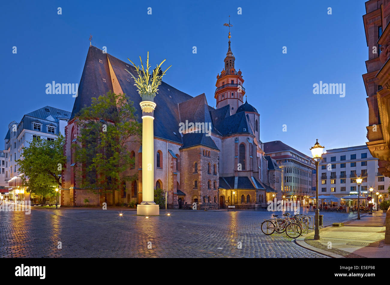 St. Nicholas Church in Leipzig, Germany Stock Photo - Alamy