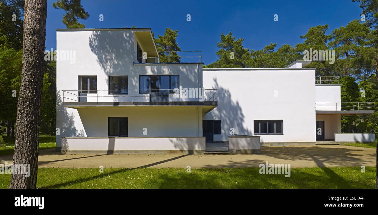 House Muche and Schlemmer, Masters Houses in Dessau Roßlau, Germany ...