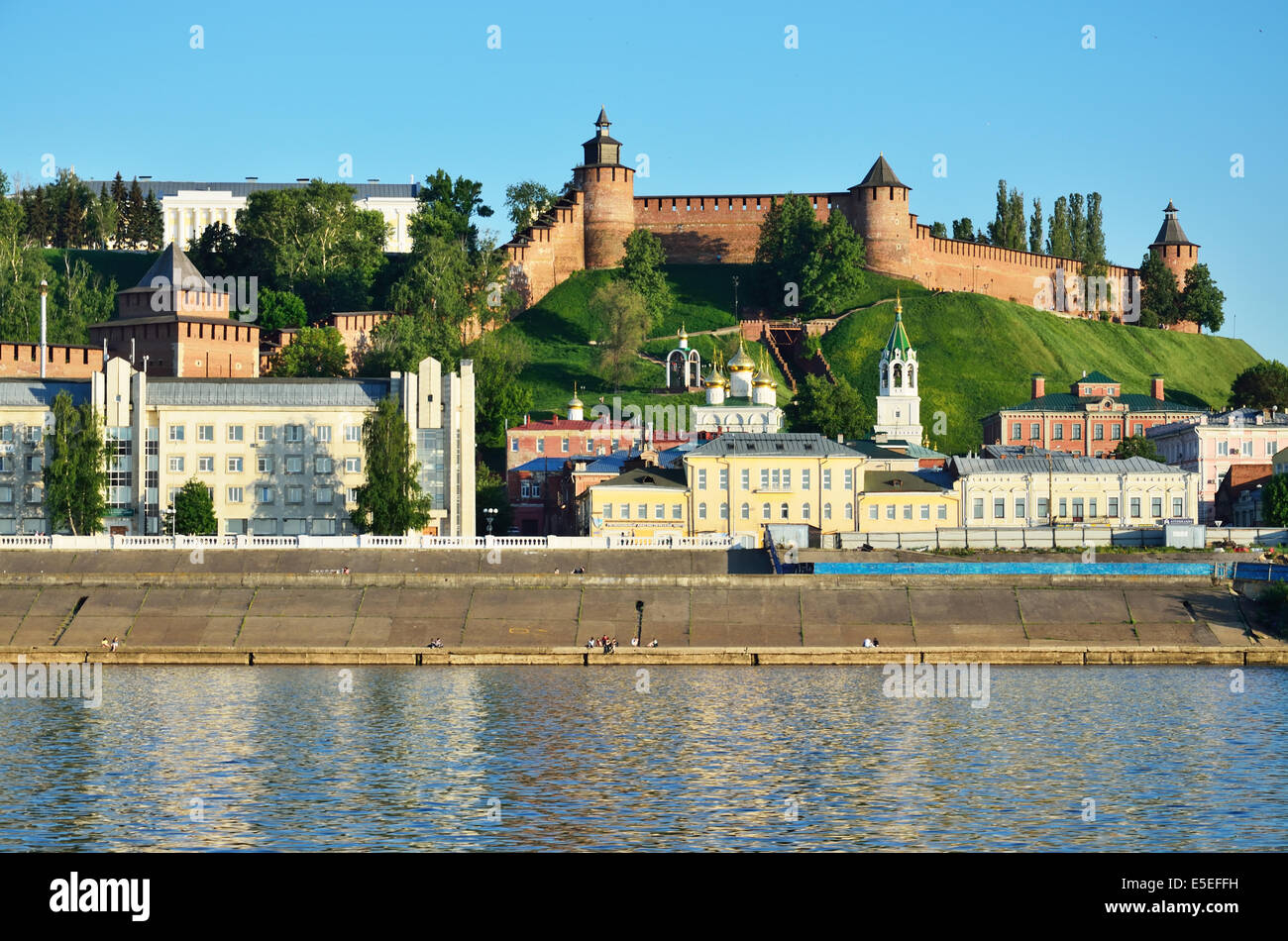 Ancient Russian city Nizhny Novgorod Stock Photo - Alamy