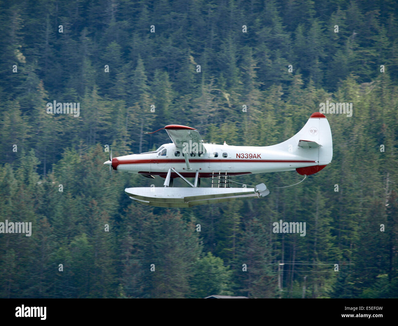 flying in Alaska Stock Photo - Alamy