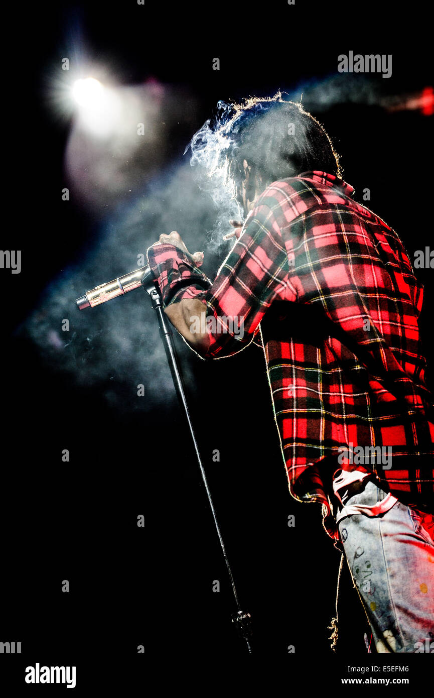 Toronto, Ontario, Canada. 29th July, 2014. American rapper WIZ KHALIFA ...