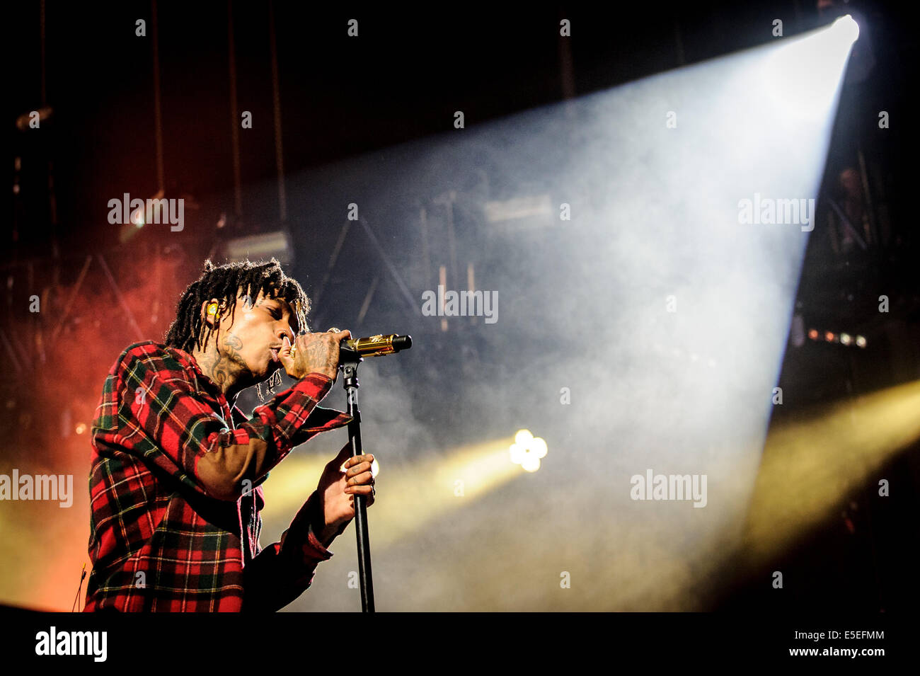 Toronto, Ontario, Canada. 29th July, 2014. American rapper WIZ KHALIFA ...