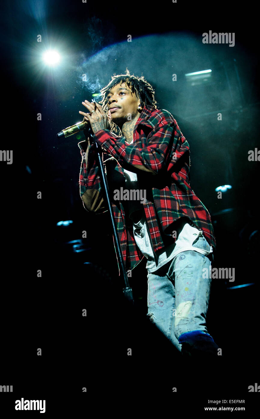 Toronto, Ontario, Canada. 29th July, 2014. American rapper WIZ KHALIFA ...